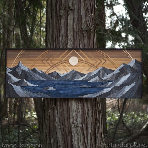 "From Timber to Timeless": Artist Creates Incredible Landscapes By ...