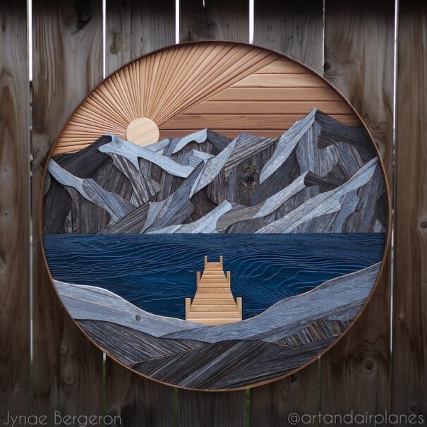 "From Timber to Timeless": Artist Creates Incredible Landscapes By ...