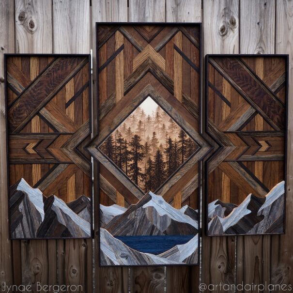 "From Timber to Timeless": Artist Creates Incredible Landscapes By ...