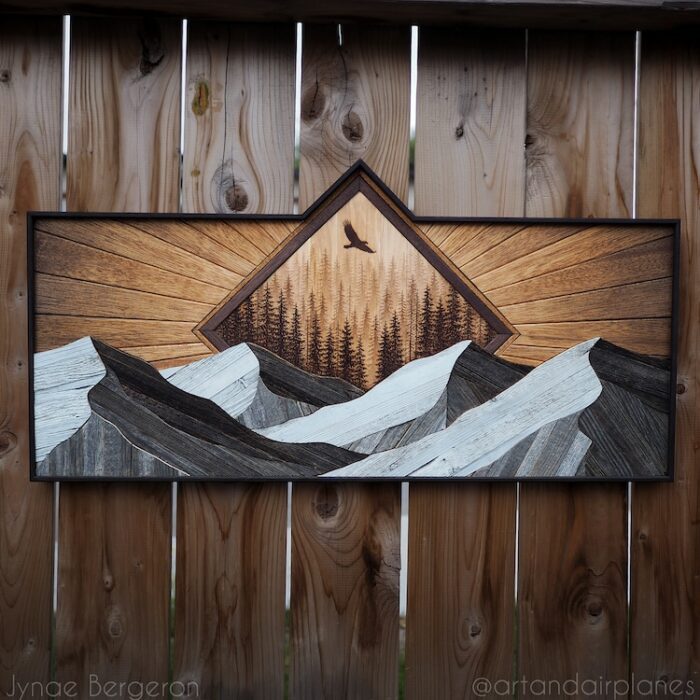 "From Timber to Timeless": Artist Creates Incredible Landscapes By ...