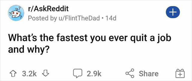 22 People Talk About The Fastest They Ever Quit A Job And Why | DeMilked
