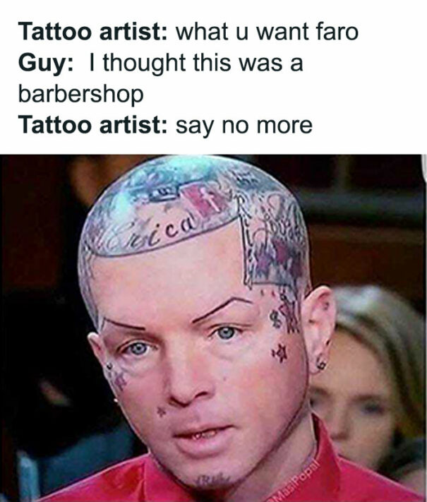 20 Examples Of The Weirdest And Most Terrible Tattoos | DeMilked