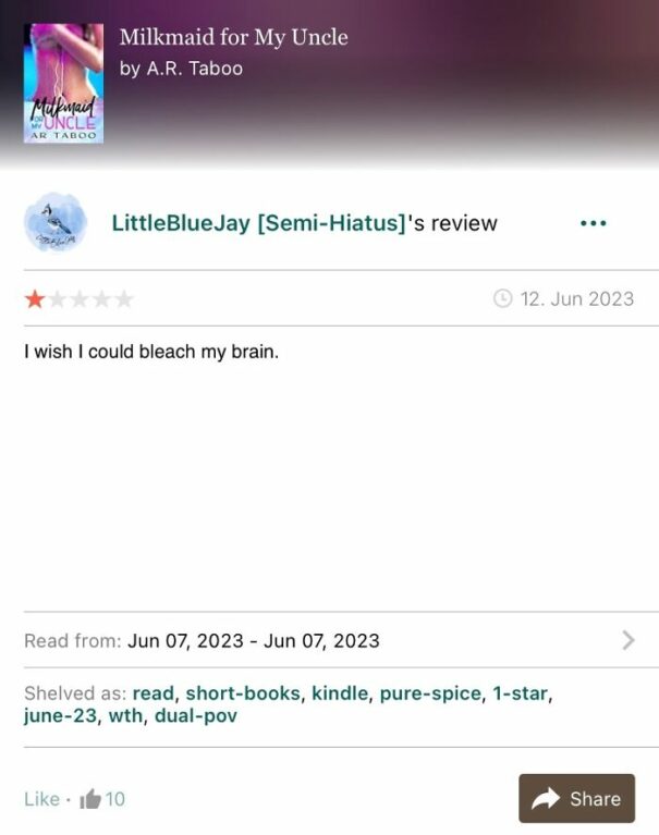 TikToker Goes Viral For Sharing 20 Of Their Fave 1-Star Book Reviews ...