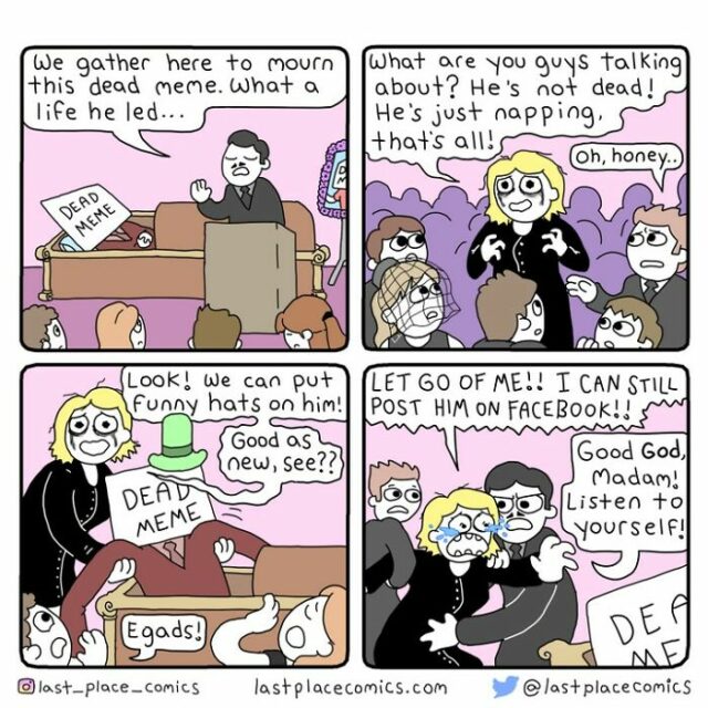 20 Times This Artist Illustrated Random Situations With A Touch Of Dark ...