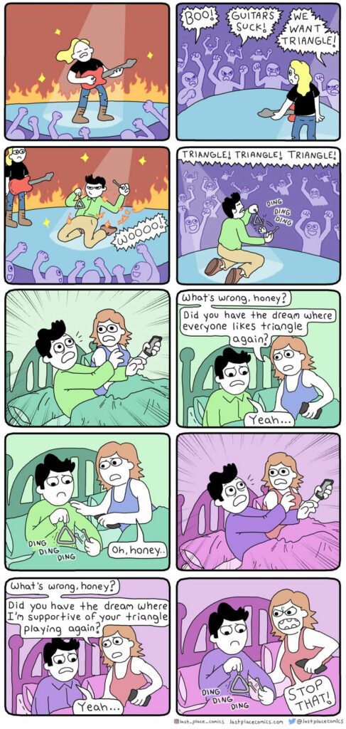 20 Times This Artist Illustrated Random Situations With A Touch Of Dark ...