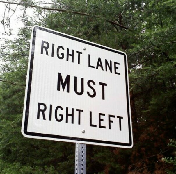 People Are Cracking Up At These 22 Useless Signs Shared On A Dedicated ...