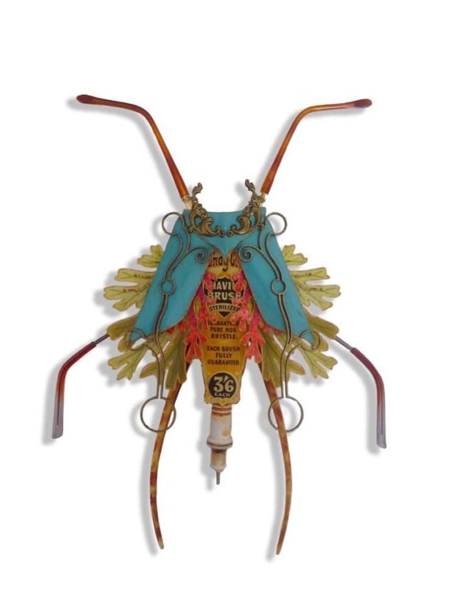 20 Stunning 'Litter Bug' Sculptures Made From Discarded Materials ...