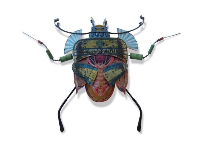 20 Stunning 'Litter Bug' Sculptures Made From Discarded Materials ...