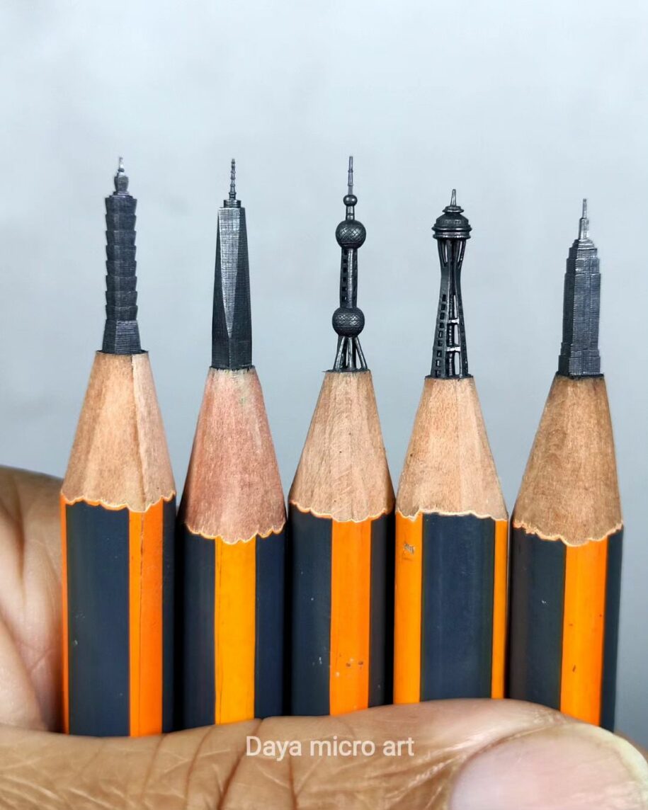 Artist Turns Pencil Tips Into Stunning Artworks (10 Pics) | DeMilked
