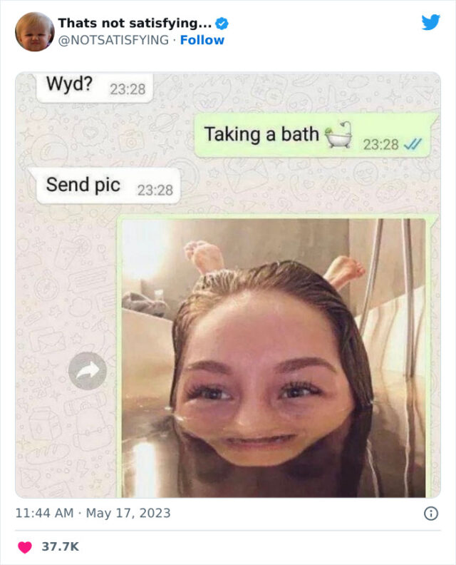 20 Of The Weirdest Posts Found On The “That’s Not Satisfying” Twitter ...