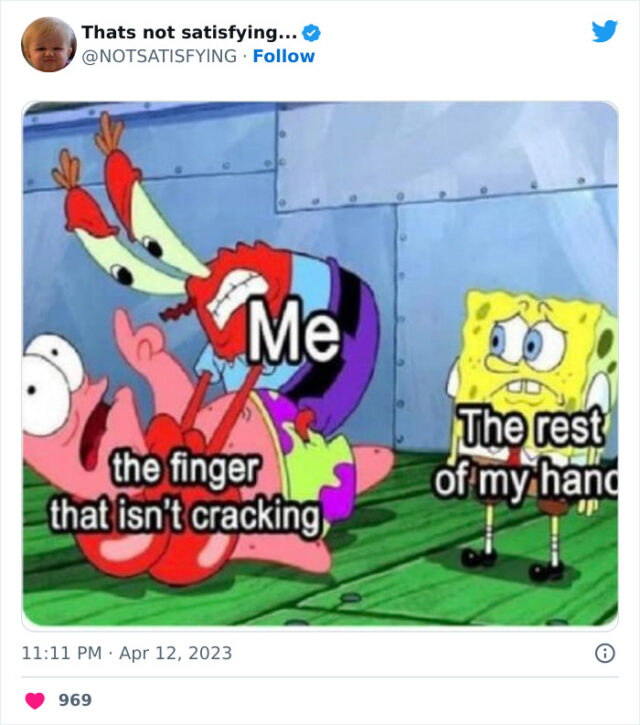 20 Of The Weirdest Posts Found On The “That’s Not Satisfying” Twitter ...