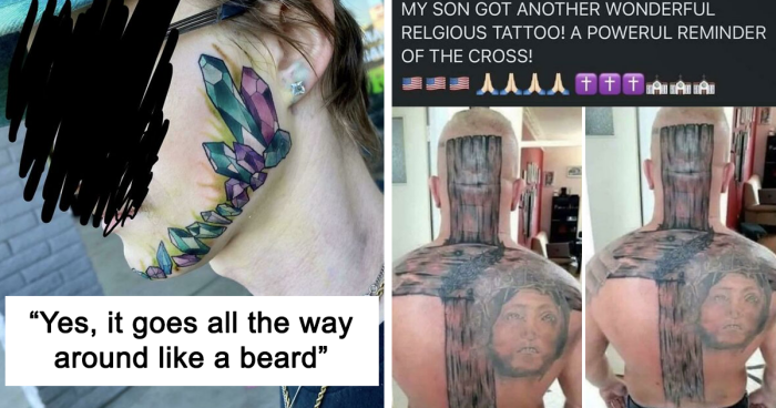 30 Examples Of Weird And Terrible Tattoos | DeMilked