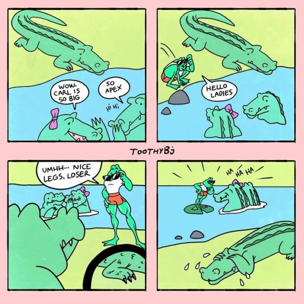 Artist Illustrates Comics With Dark Humor And Unexpected Twists (20 ...