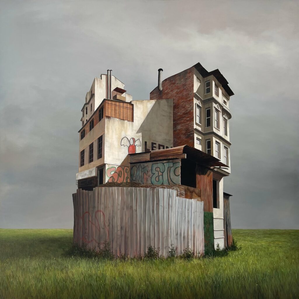 10 Mind-Twisting Paintings Of Buildings That Explore The Boundaries Of ...