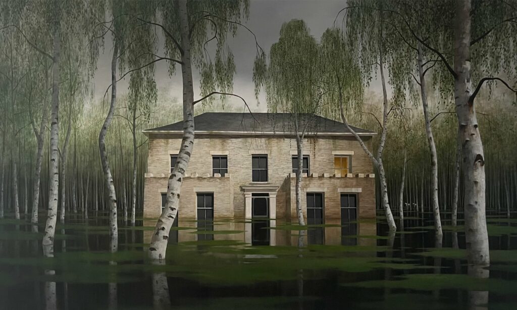 10 Mind-Twisting Paintings Of Buildings That Explore The Boundaries Of ...