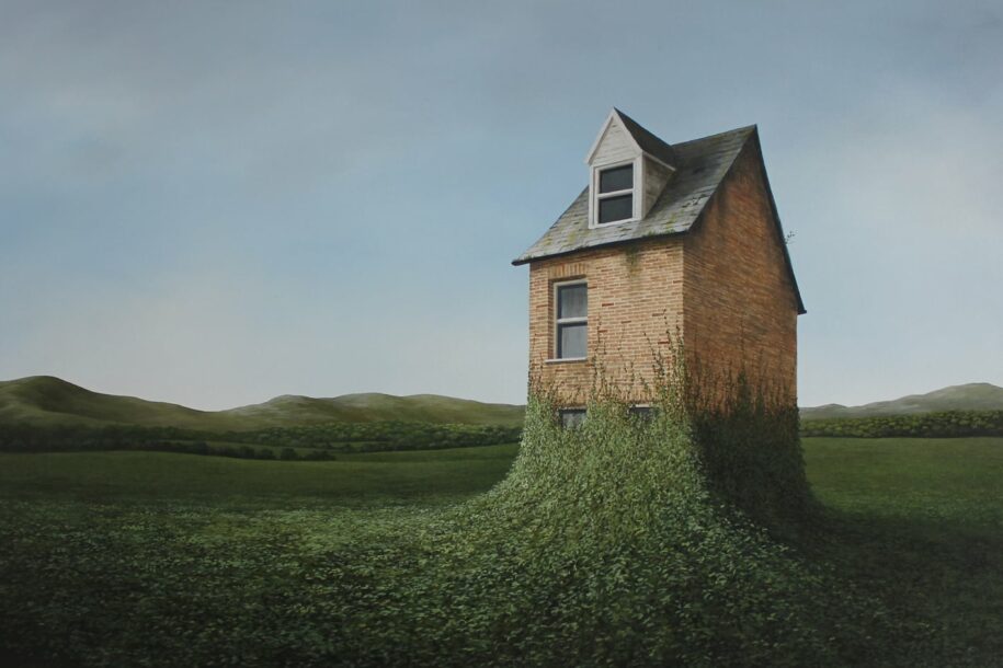10 Mind-Twisting Paintings Of Buildings That Explore The Boundaries Of ...