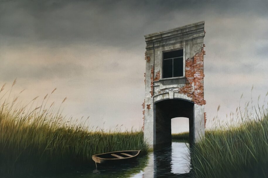 10 Mind-Twisting Paintings Of Buildings That Explore The Boundaries Of ...