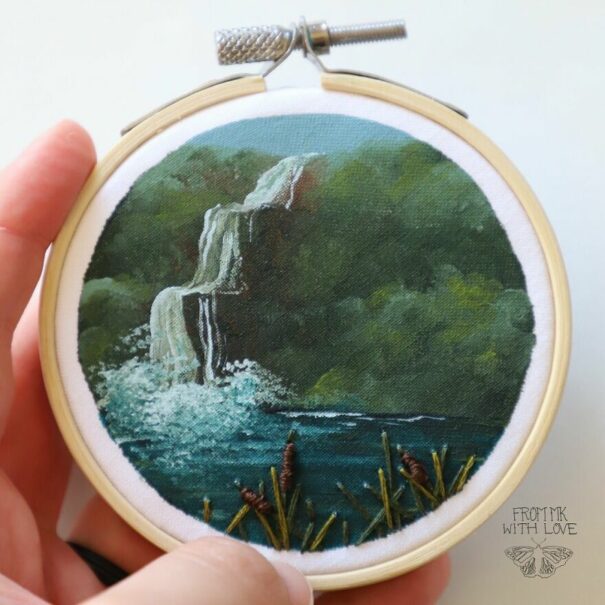 20 Amazing Embroidered Paintings Created By A Self-Trained Artist ...
