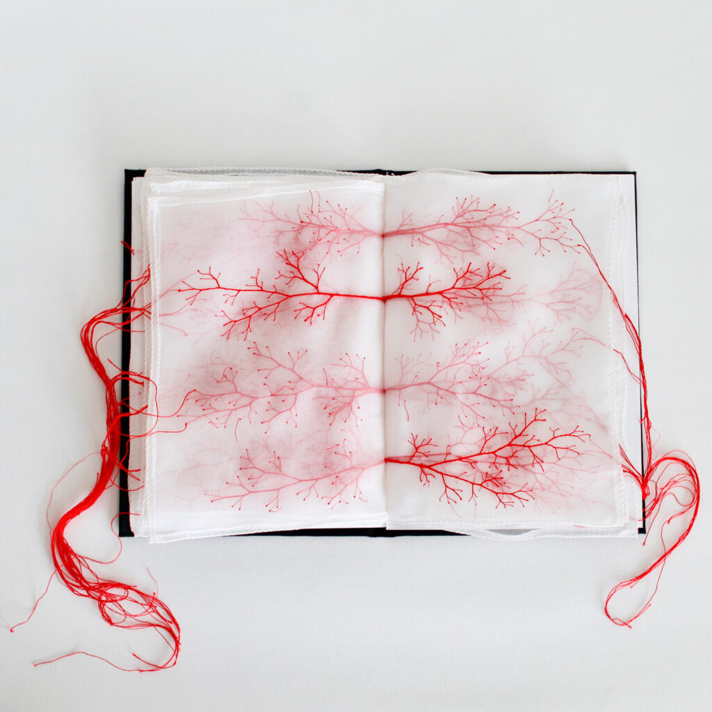 Artist's Red Thread Art Captures History, Nature, and Human Journey (10 Pics) | DeMilked
