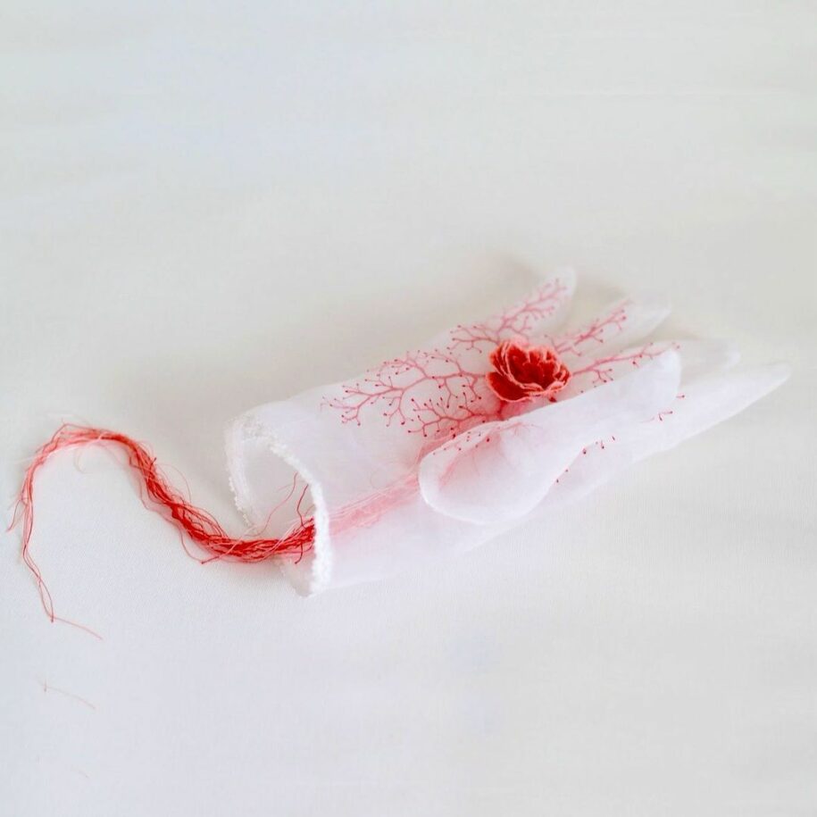 Artist's Red Thread Art Captures History, Nature, and Human Journey (10 ...