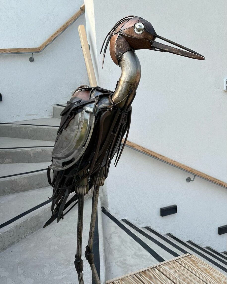10 Times This Artist Created Stunning Sculptures From Recycled Metal ...