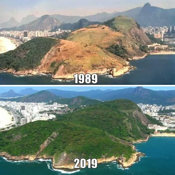 20 'Then And Now' Pics Of Places Showing How Time Affects Things | DeMilked