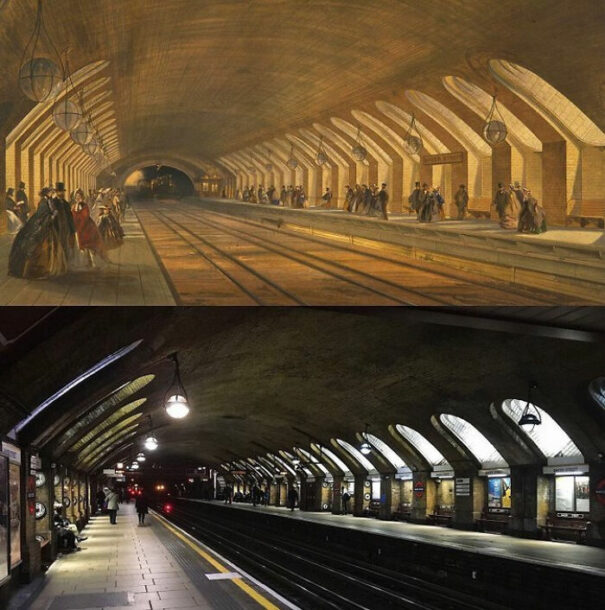 20 'Then And Now' Pics Of Places Showing How Time Affects Things | DeMilked