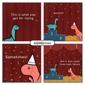 "ADHDinos": Artist Uses Comics To Explain What It's Like To Live With ...