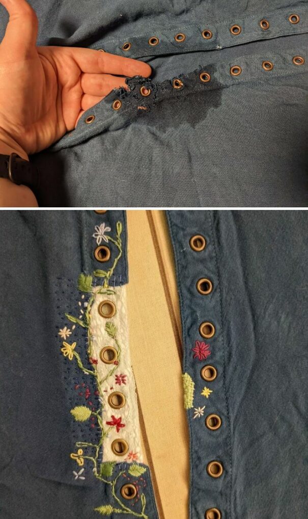 “Visible Mending”: 30 Times Folks Brought Beauty Back To Broken Or Torn ...