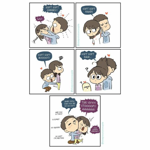 20 Couple Comics By This Artist Showing Some Relationship Goals | DeMilked