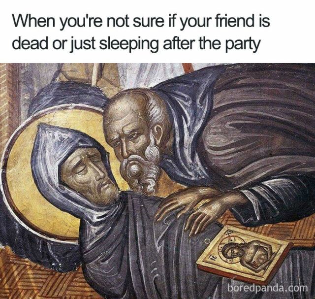 30 Of The Funniest Memes On Classical Art As Shared In This Online ...