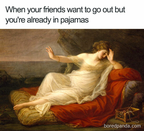 30 Of The Funniest Memes On Classical Art As Shared In This Online ...