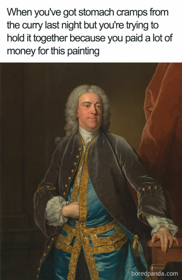 30 Of The Funniest Memes On Classical Art As Shared In This Online ...