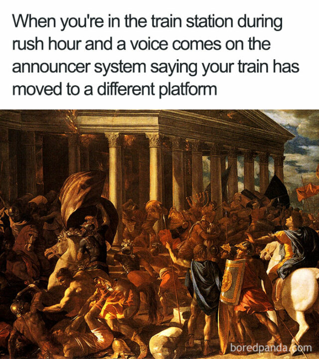 30 Of The Funniest Memes On Classical Art As Shared In This Online ...