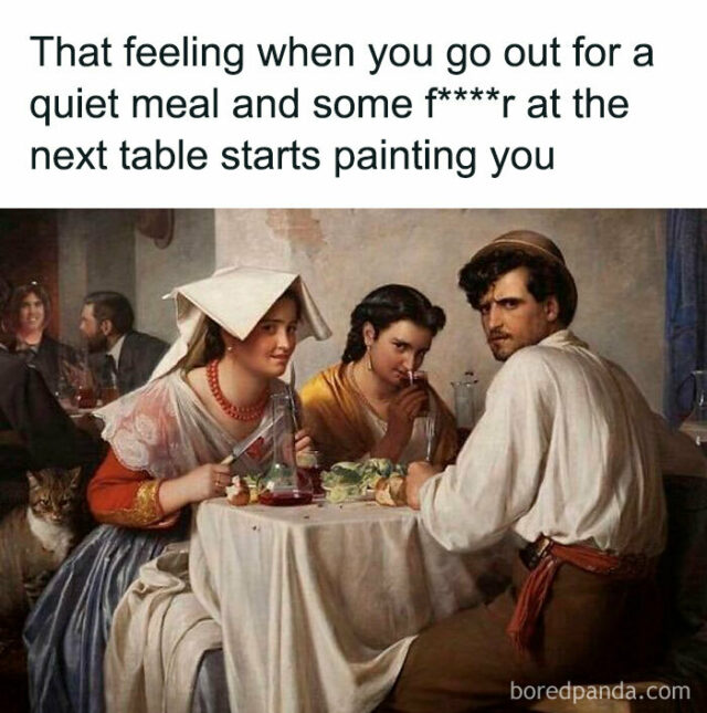 35 Of The Funniest "Ancient Memez" For Classical Paintings, As Shared ...