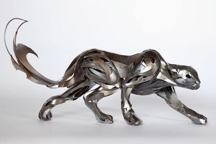 Crafting Creatures: The Magic Of Metallic Animal Sculptures By Georgie ...