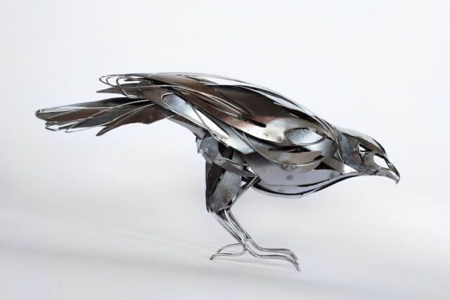 Crafting Creatures: The Magic Of Metallic Animal Sculptures By Georgie ...
