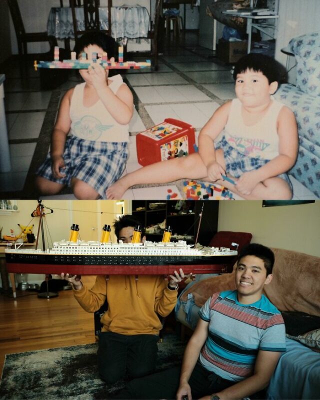 30 People Who Tried To Recreate A Photo From Their Past And Nailed It ...