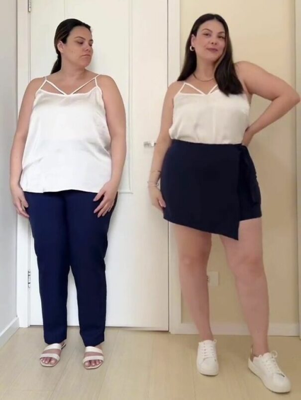 25 Interesting Outfit Transformations Shared By A Plus-Size Trendsetter ...