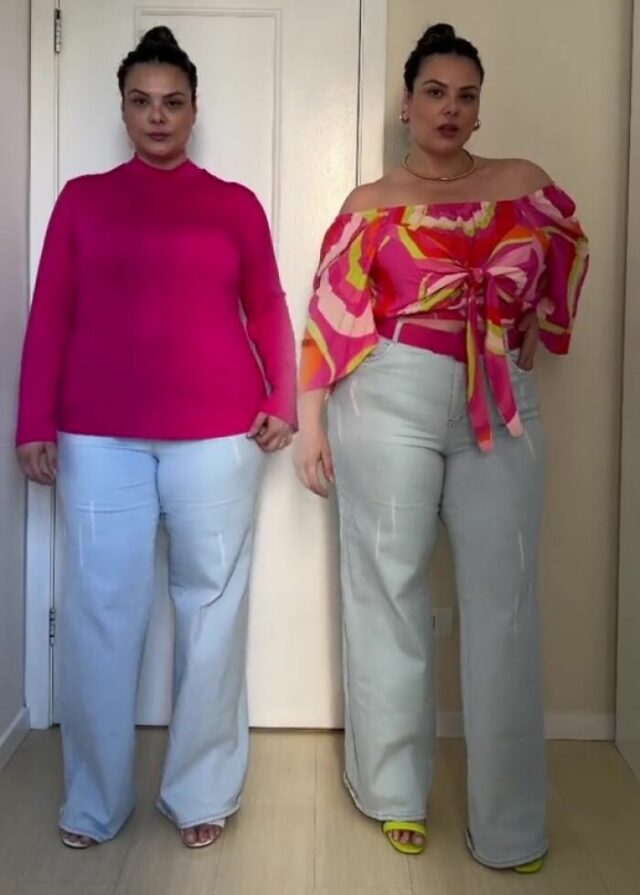 25 Interesting Outfit Transformations Shared By A Plus-Size Trendsetter ...