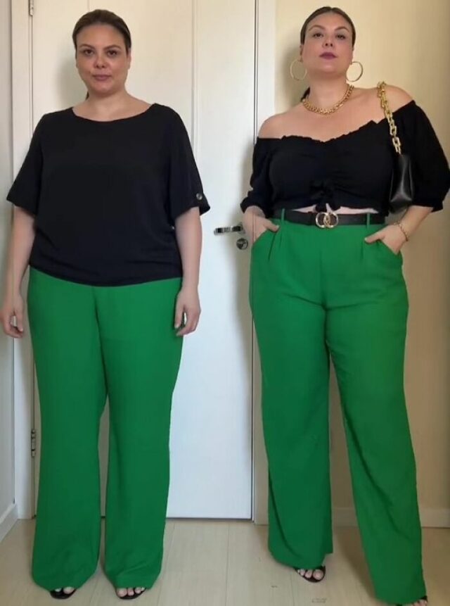 25 Interesting Outfit Transformations Shared By A Plus-Size Trendsetter ...