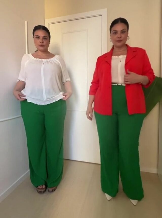 25 Interesting Outfit Transformations Shared By A Plus-Size Trendsetter ...