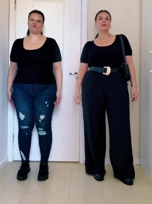 25 Interesting Outfit Transformations Shared By A Plus-Size Trendsetter ...