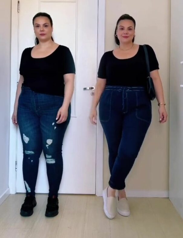25 Interesting Outfit Transformations Shared By A Plus-Size Trendsetter ...