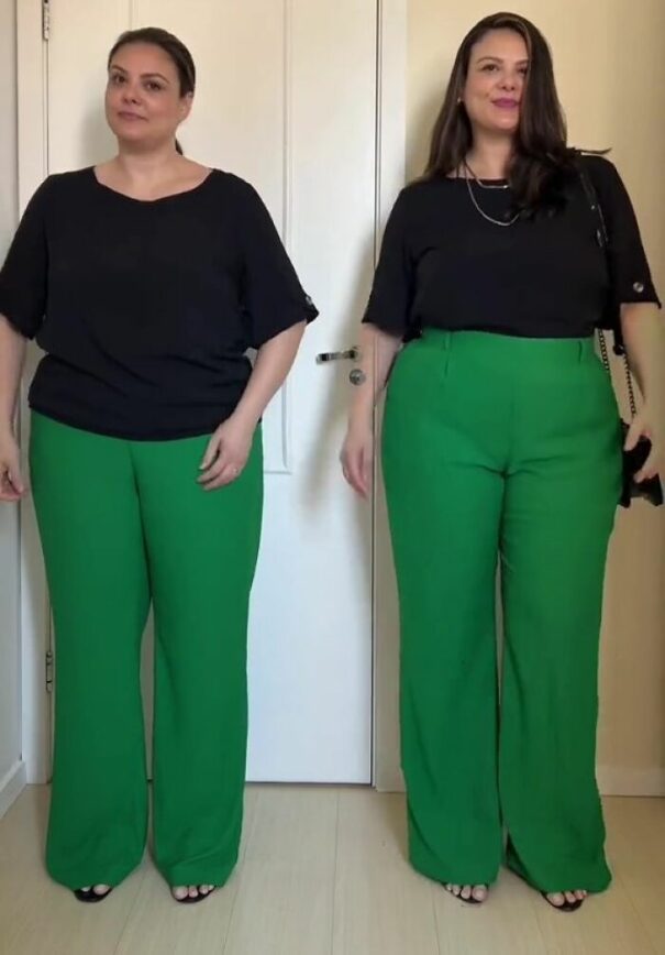 25 Interesting Outfit Transformations Shared By A Plus-Size Trendsetter ...