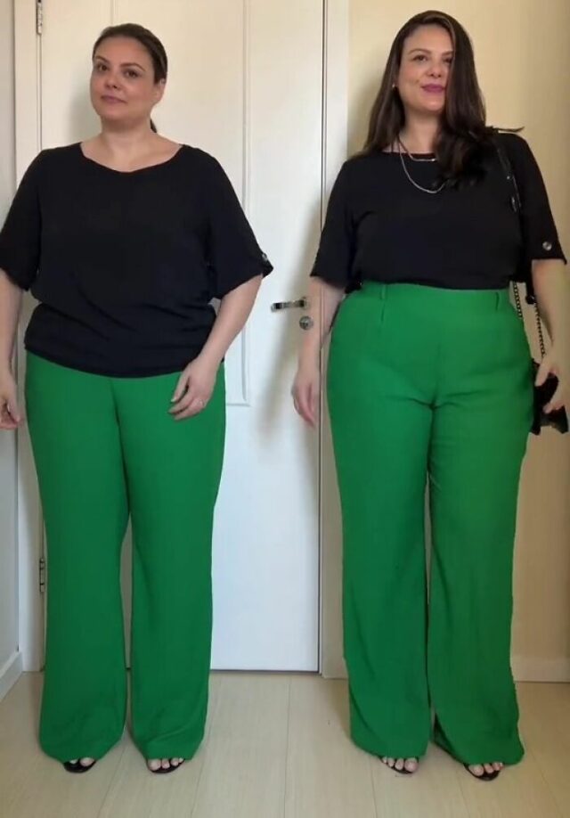 25 Interesting Outfit Transformations Shared By A Plus-Size Trendsetter ...