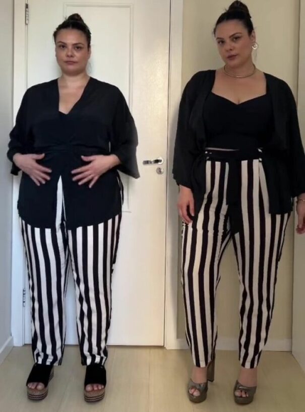 25 Interesting Outfit Transformations Shared By A Plus-Size Trendsetter ...