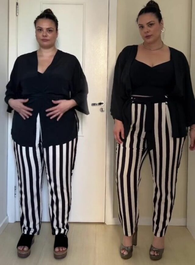 25 Interesting Outfit Transformations Shared By A Plus-Size Trendsetter ...