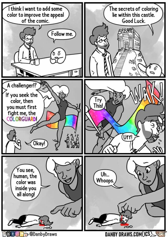 25 Absurd And Funny Comics By 'Danby Draws' | DeMilked