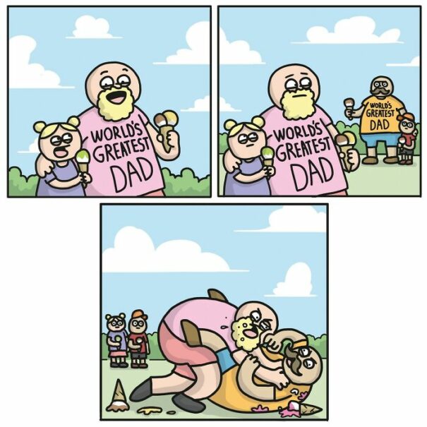 20 Times This Norwegian Artist Illustrated Random Situations With A ...